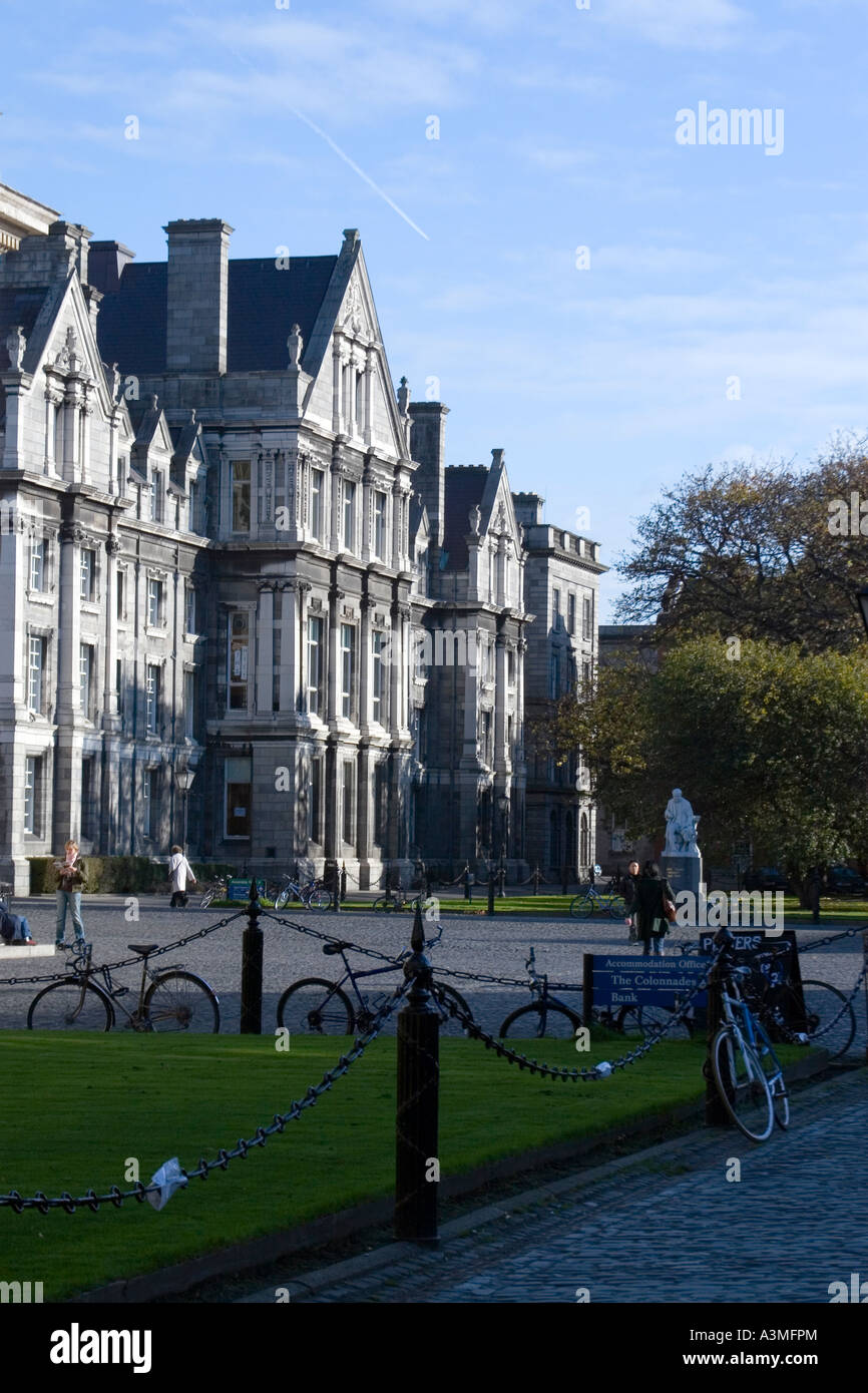 The Trinity College in Dublin Ireland Stock Photo - Alamy