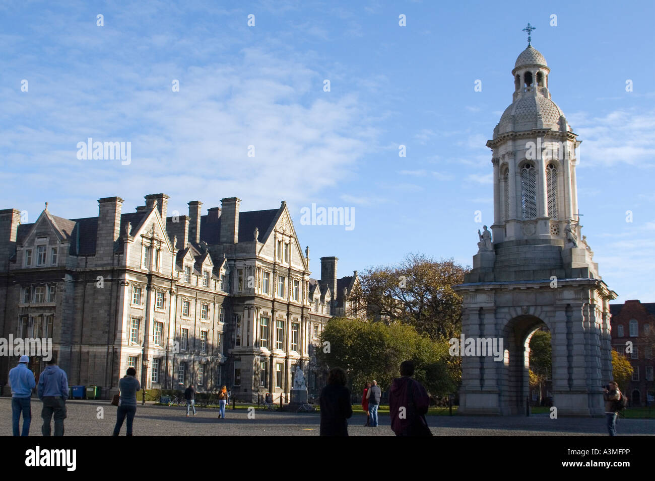 The Trinity College in Dublin Ireland Stock Photo - Alamy