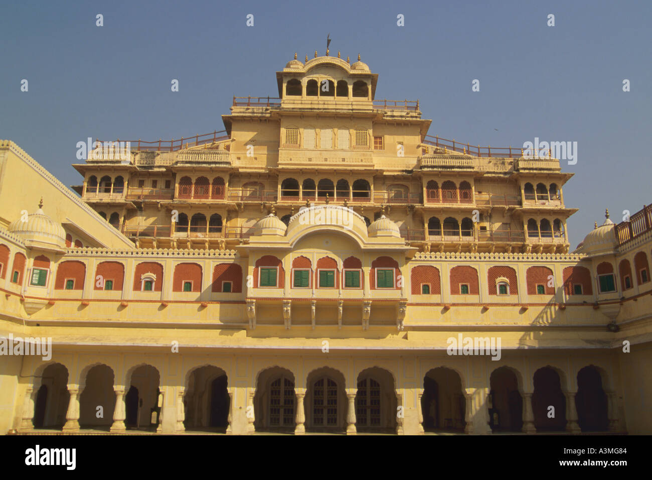 India Jaipur City Palace Stock Photo - Alamy