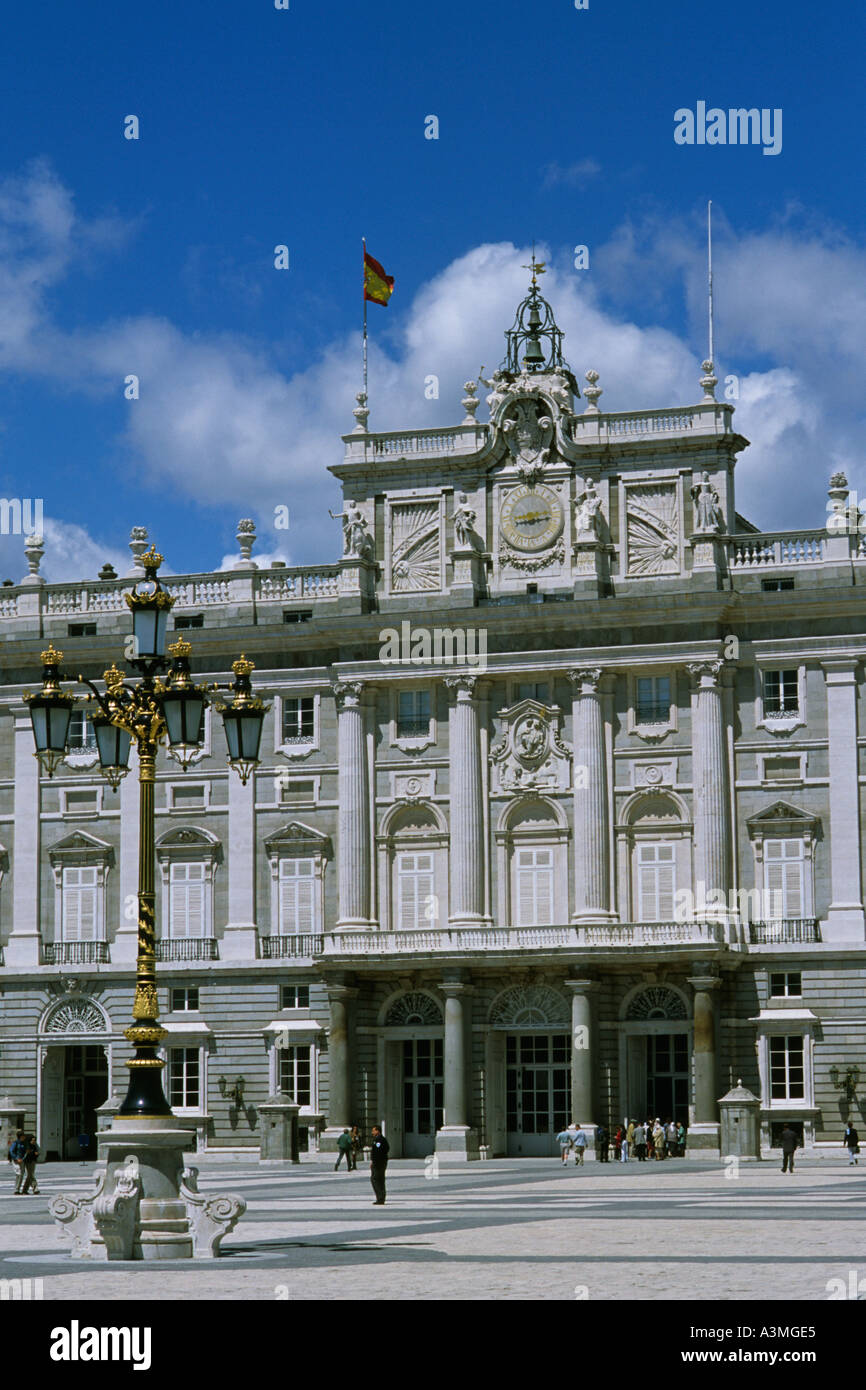 Spain Madrid Royal Palace Stock Photo - Alamy