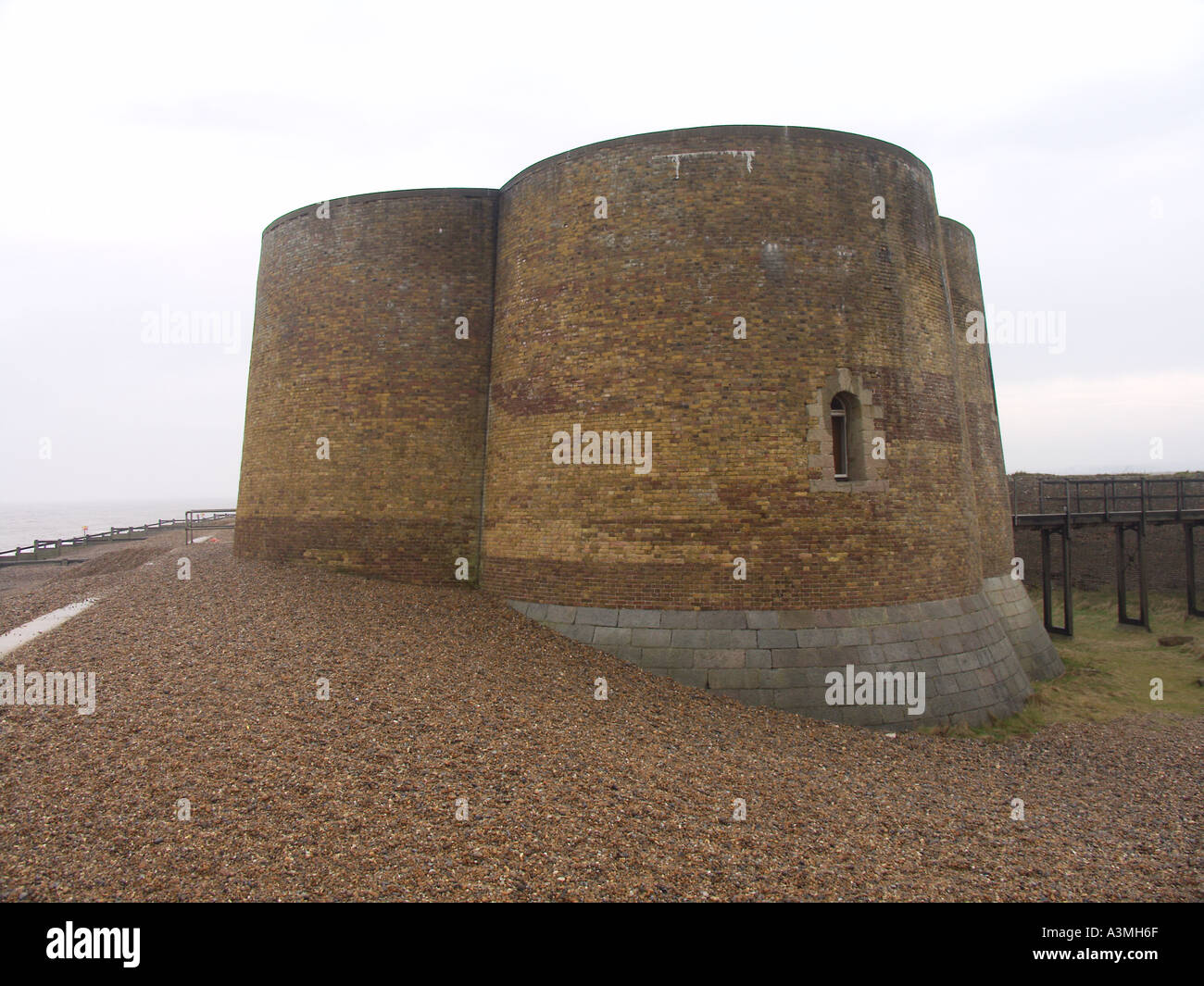 Martello tower Slaughden Aldeburgh Suffolk England Stock Photo - Alamy