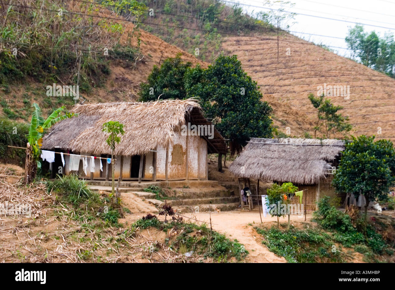 Village between Sapa and Hanoi Stock Photo - Alamy