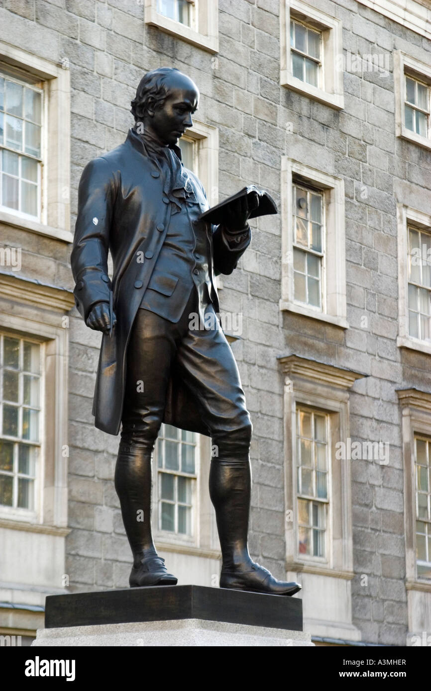The Trinity College in Dublin Ireland Stock Photo - Alamy