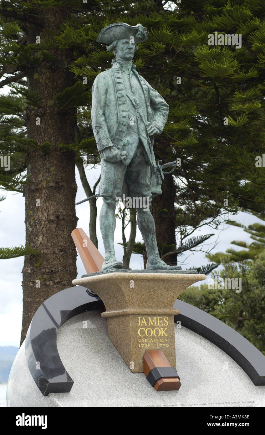 James cook new zealand hi-res stock photography and images - Alamy