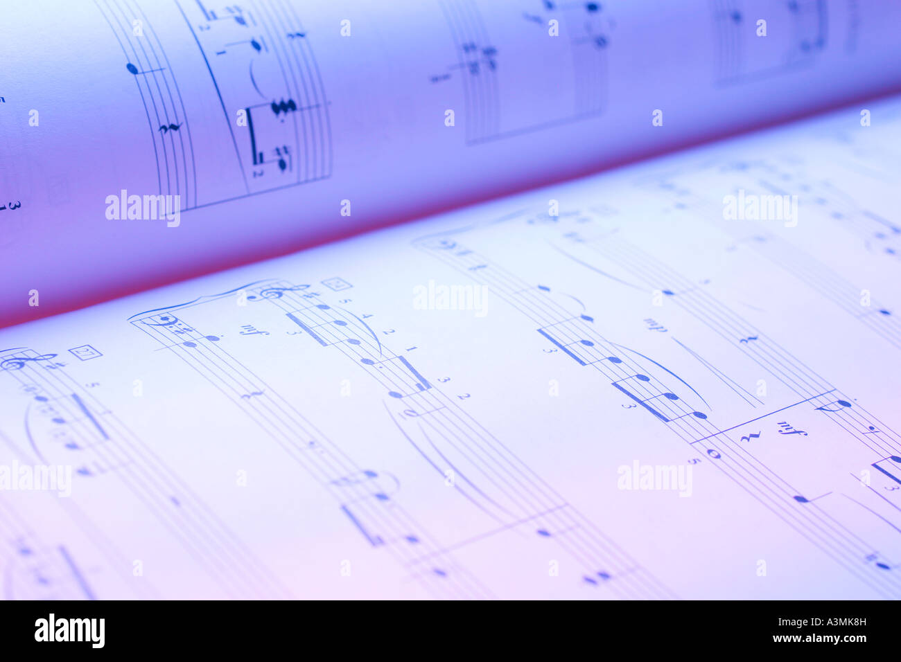 Musical score sheet music hi-res stock photography and images - Alamy