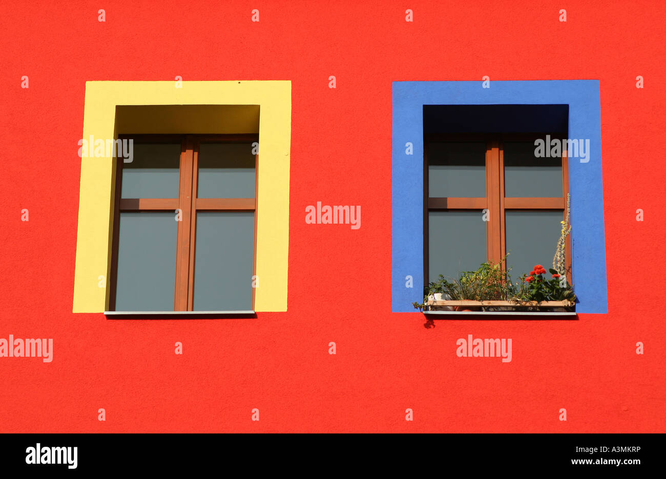 Colorful window frames hi-res stock photography and images - Alamy