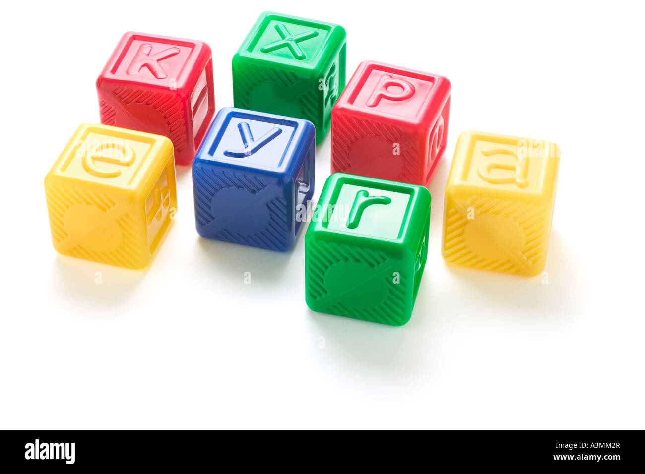 Alphabets blocks Cut Out Stock Images & Pictures - Alamy