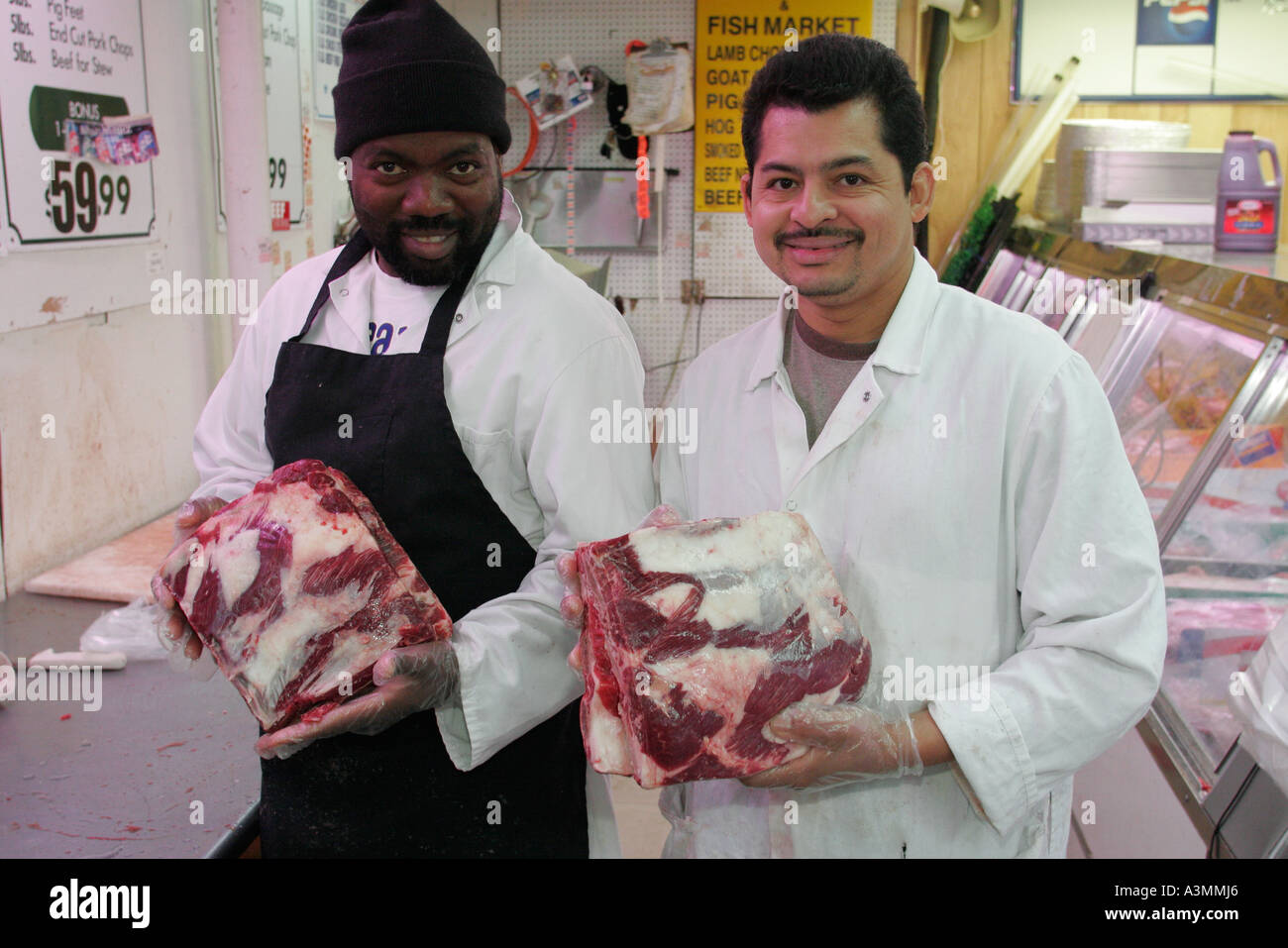 Butcher men hi-res stock photography and images - Alamy