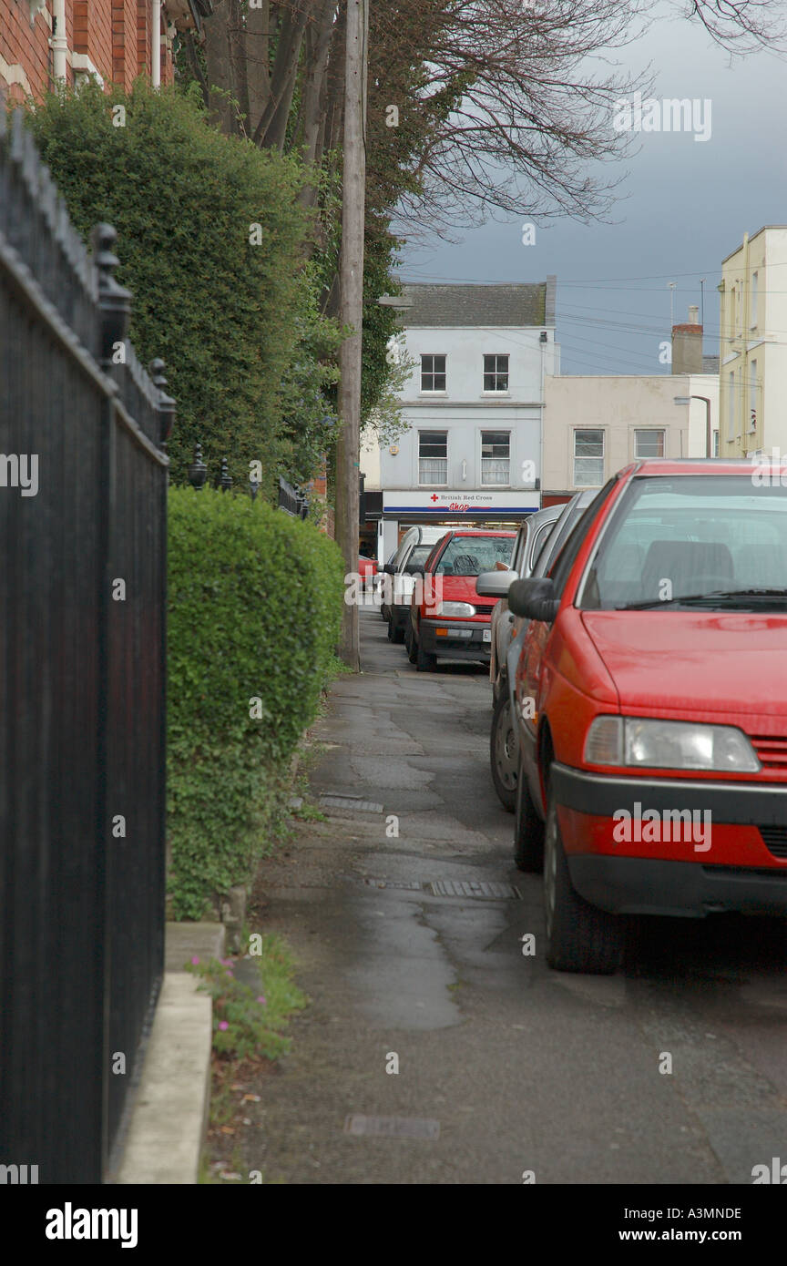Car pavement obstruction hi-res stock photography and images - Alamy