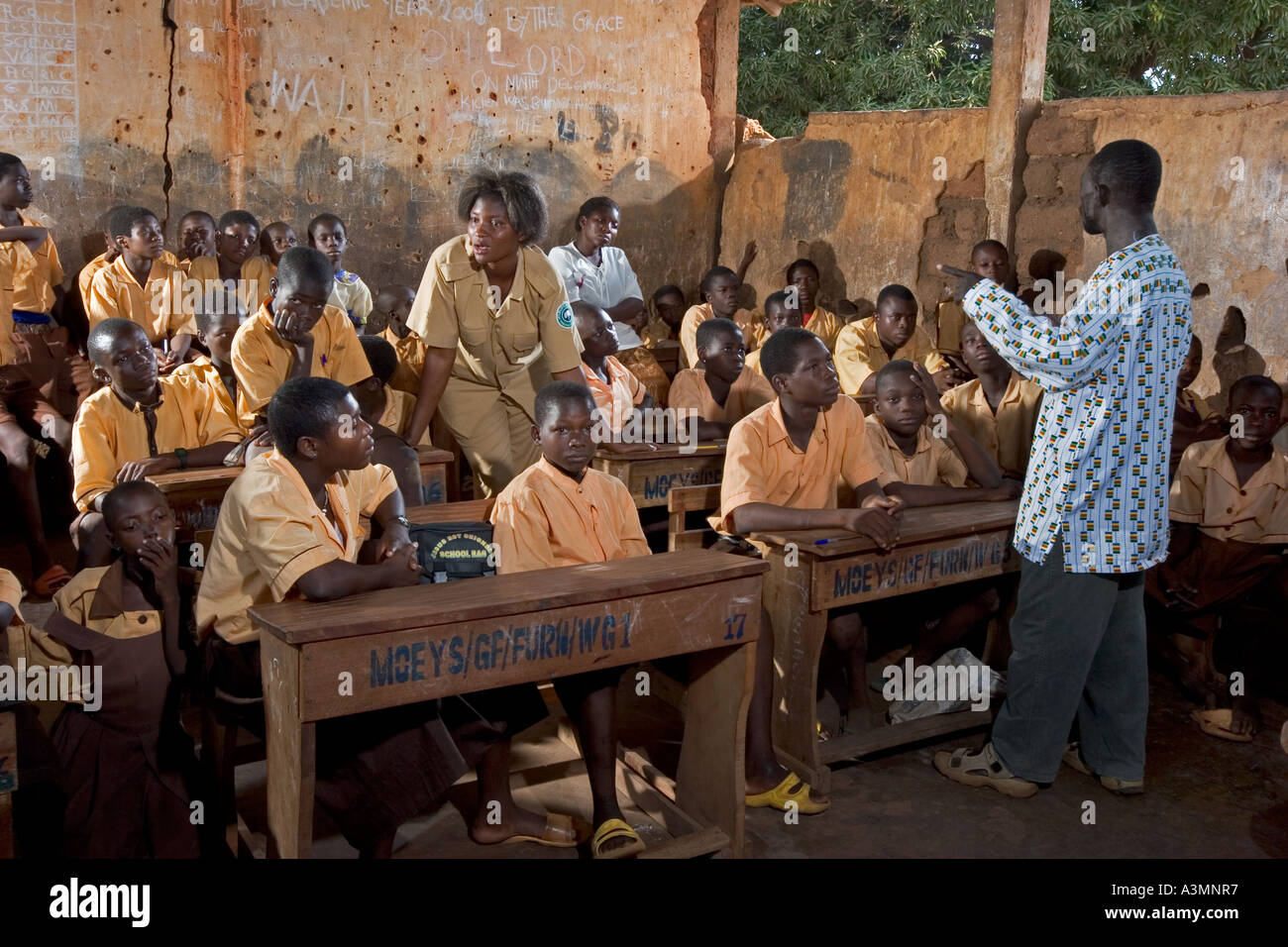 Ghana school kids hi-res stock photography and images - Alamy