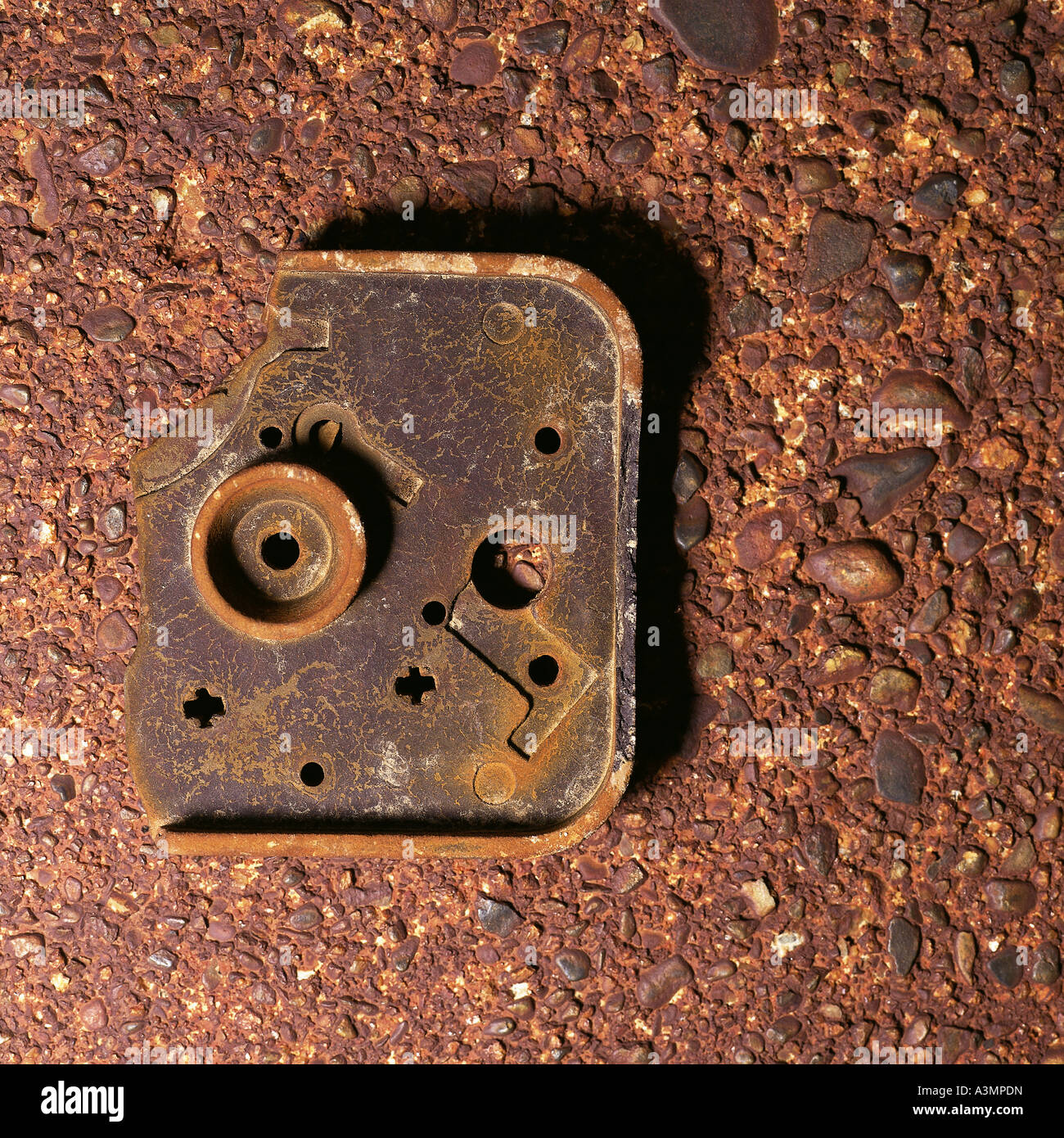 old rusty lock Stock Photo - Alamy
