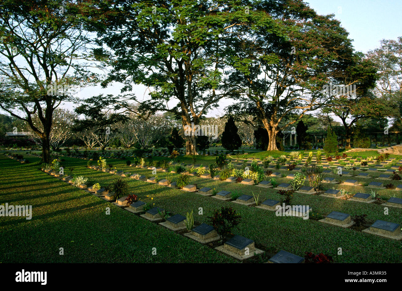 Myanmar Burma south Htaukkyan Second World War Allied War Cemetery ...