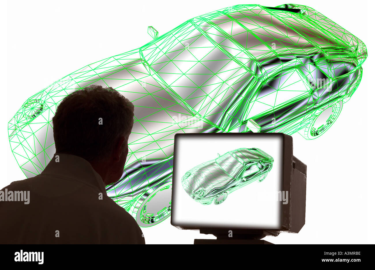 Wire frame image cad hi-res stock photography and images - Alamy