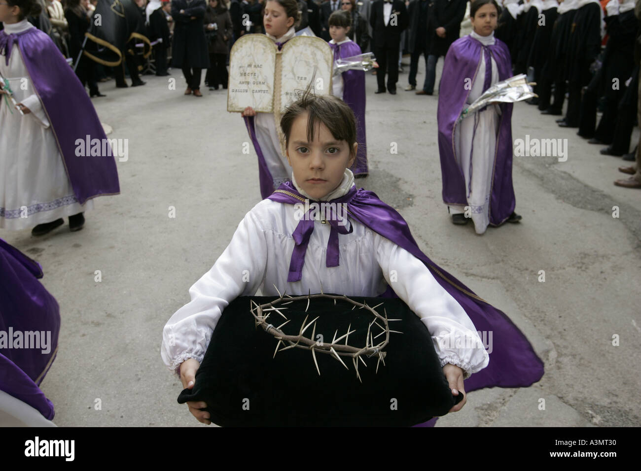 Misteri Good Friday Trapani Sicily Stock Photo - Alamy