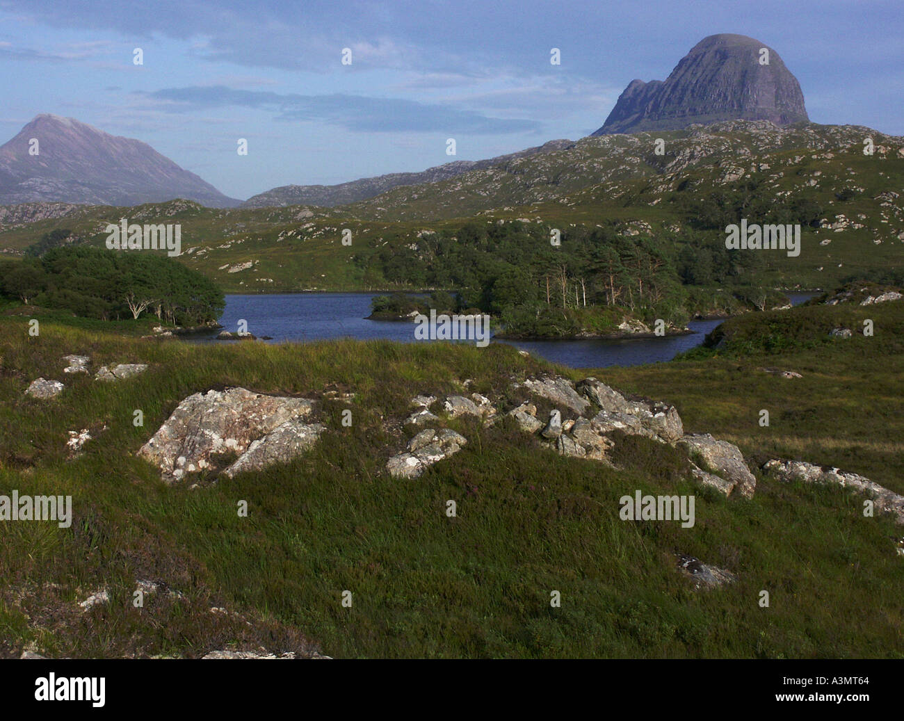 Suilven Sutherland Western Highlands of Scotland Stock Photo - Alamy