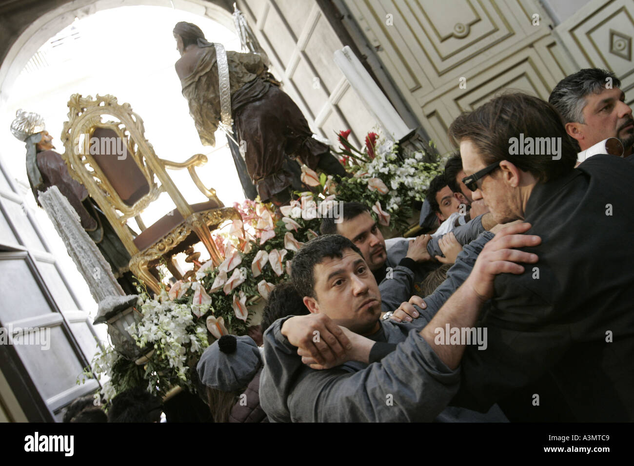 Misteri Good Friday Trapani Sicily Italy Stock Photo - Alamy