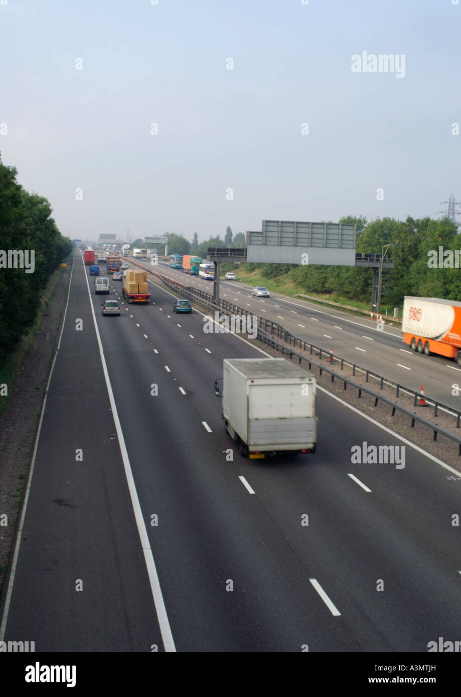 Motoring the m6 motorway hi-res stock photography and images - Alamy