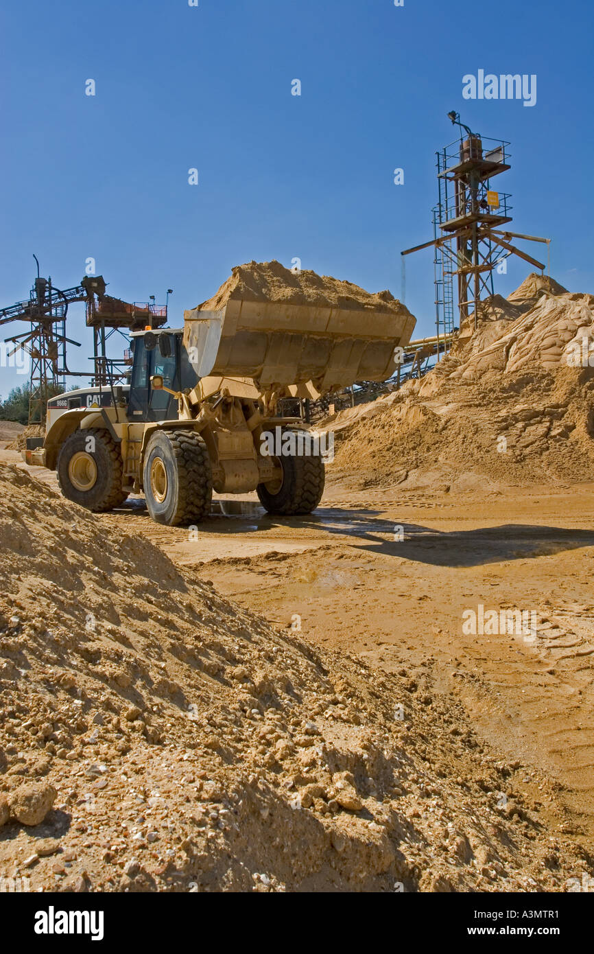 Container of aggregate construction hi-res stock photography and images ...