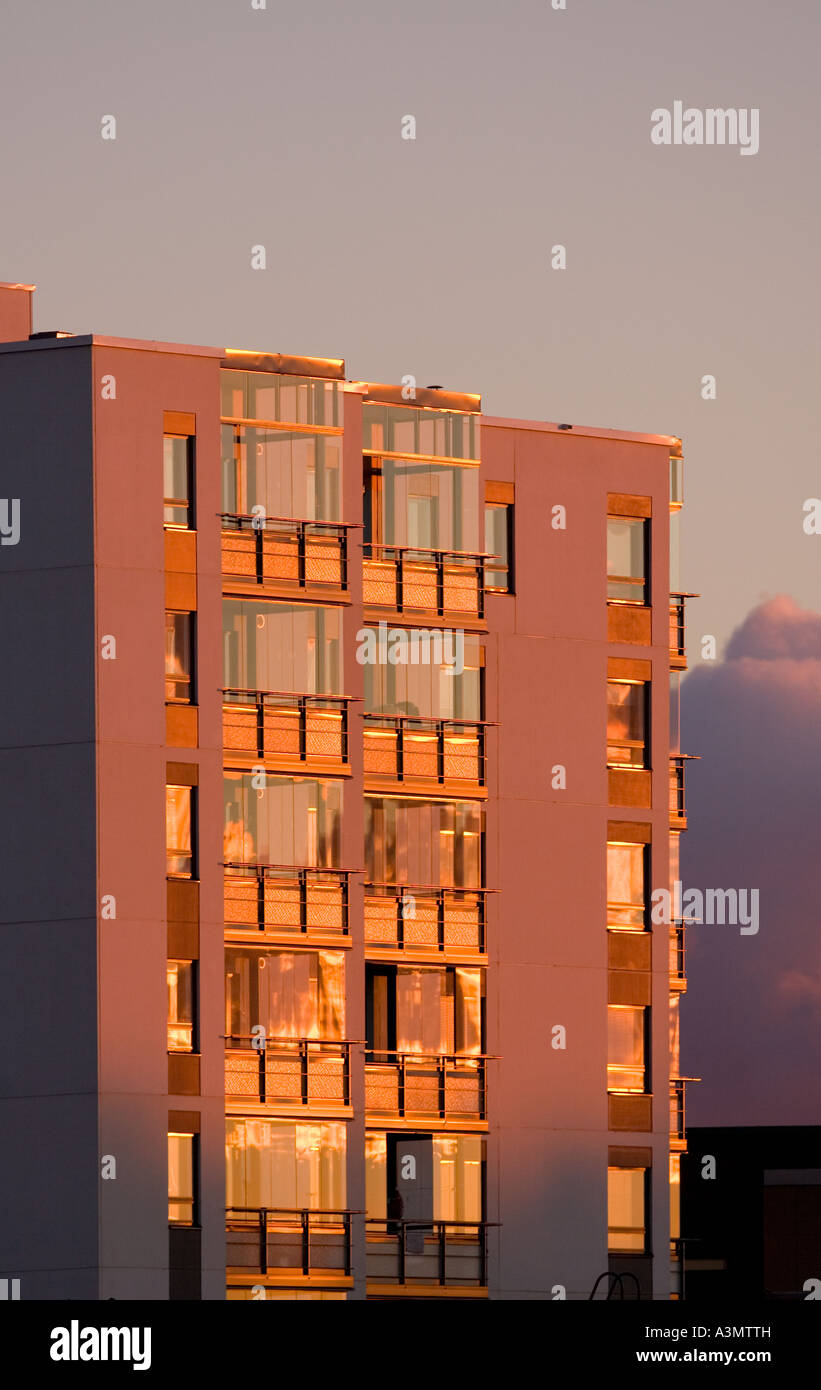 Flats Wall Windows Outside Architecture High Resolution Stock ...