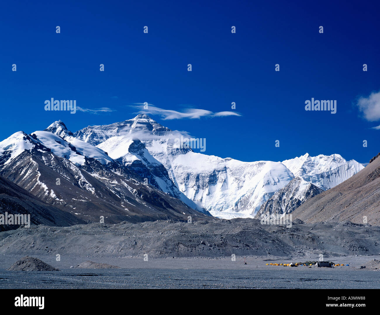 Mount everest north face hi-res stock photography and images - Alamy