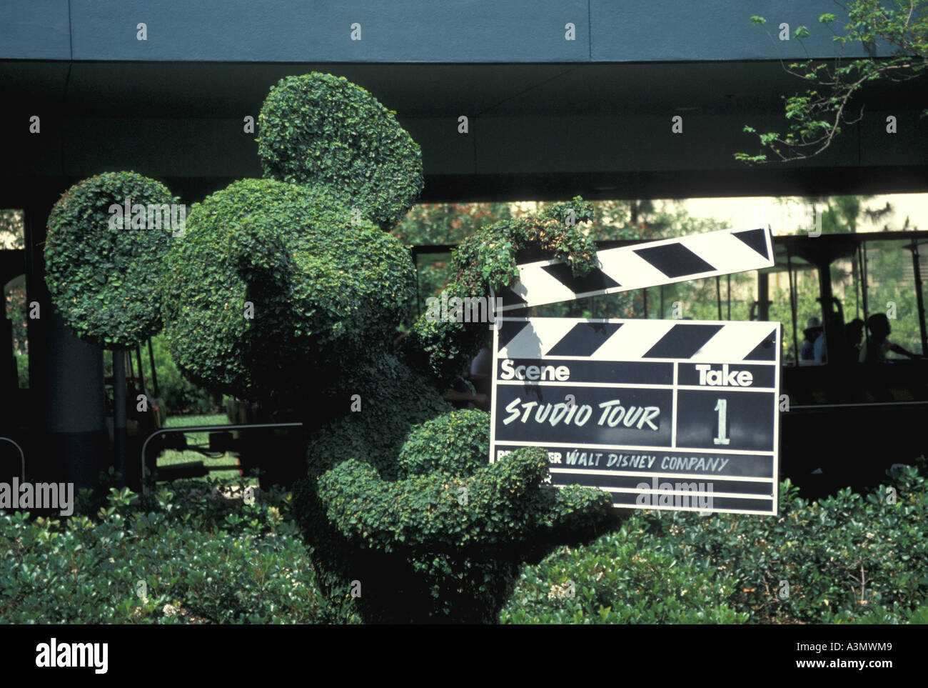 Walt Disney World mickey mouse topiary Stock Photo - Alamy