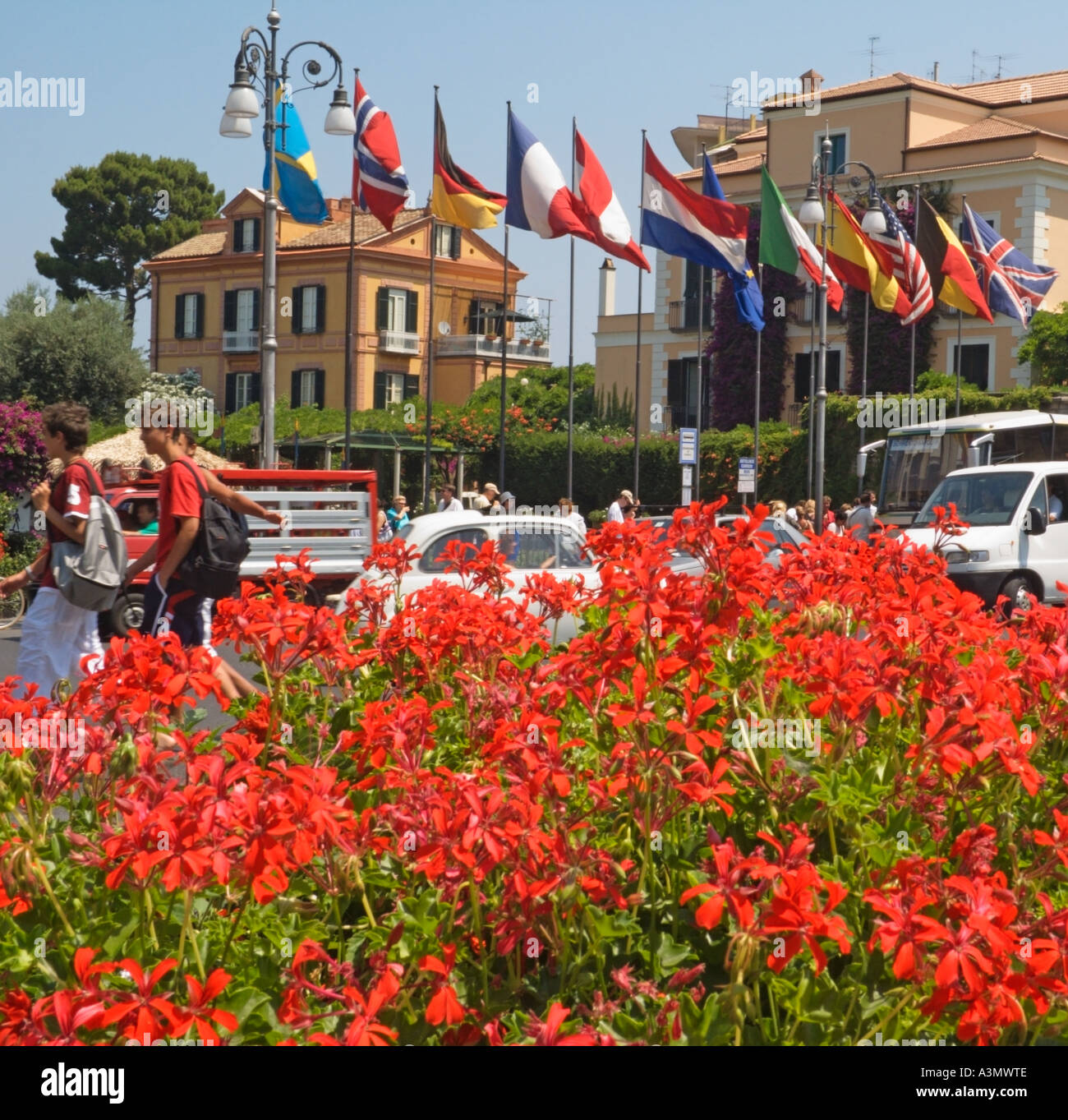 Sorrento main square hi-res stock photography and images - Alamy