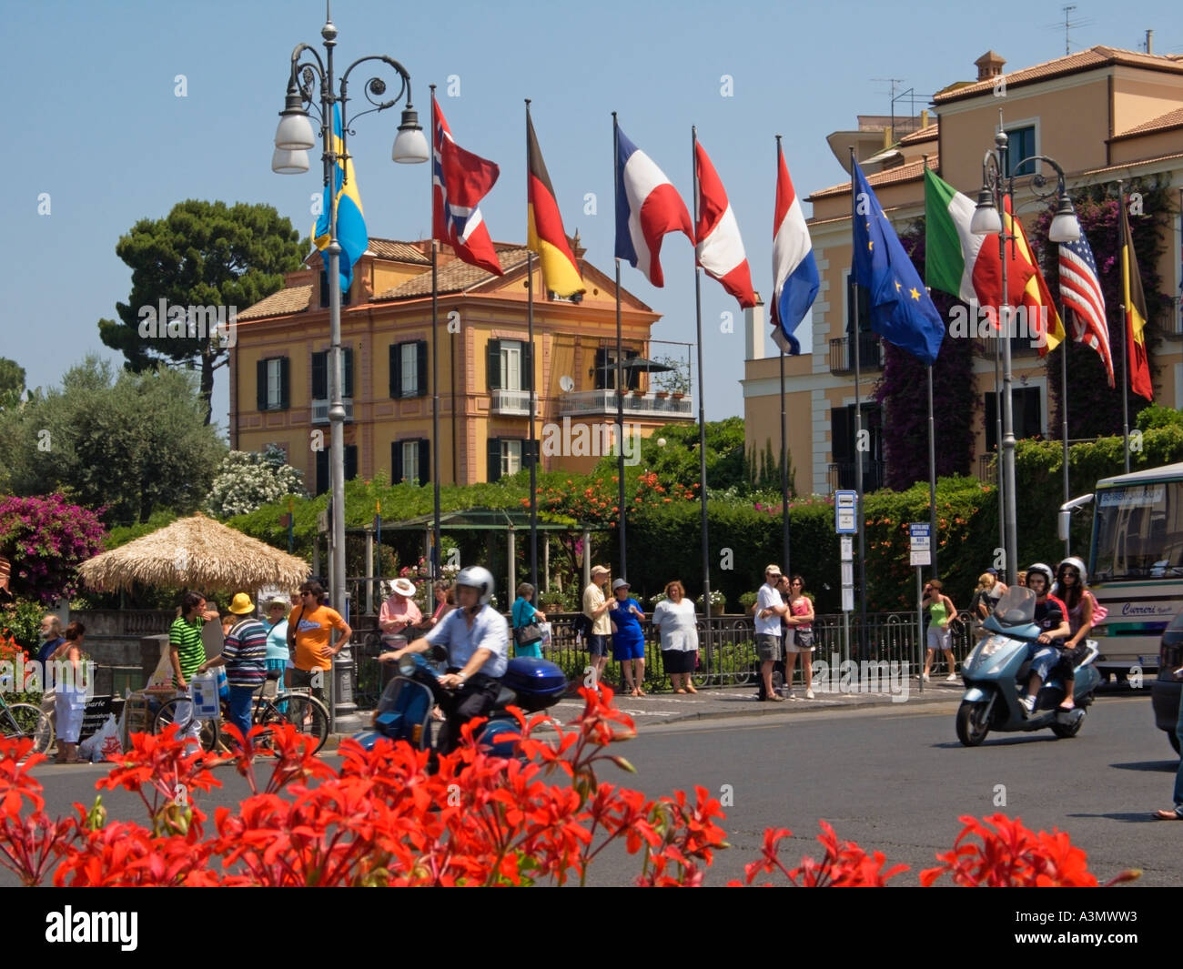 Amalfi Italy Vespa High Resolution Stock Photography and Images - Alamy