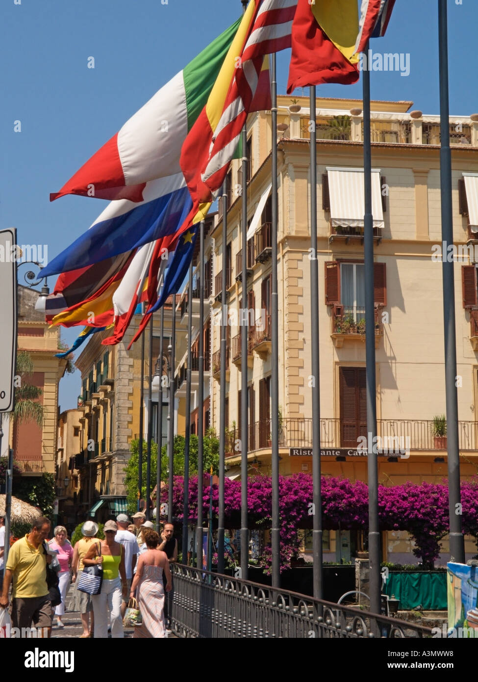 Sorrento main square hi-res stock photography and images - Alamy