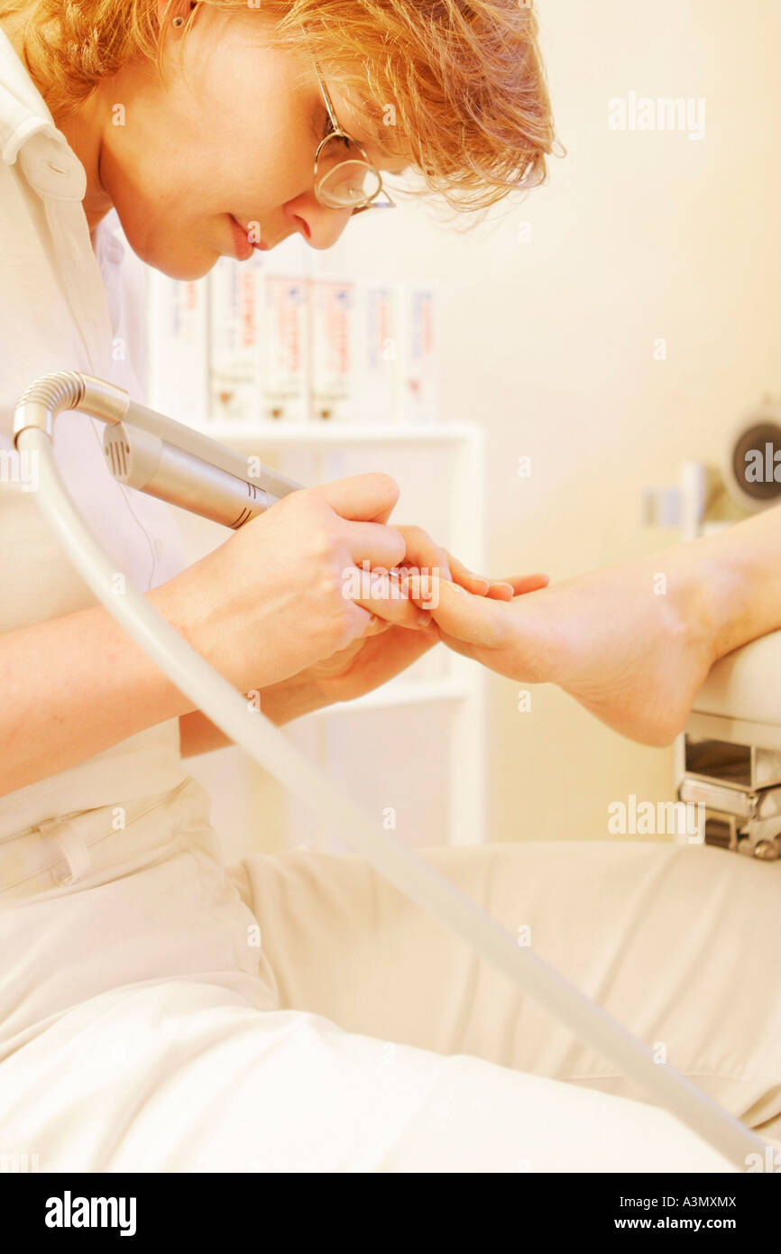 Lady feet legs arm hi-res stock photography and images - Alamy