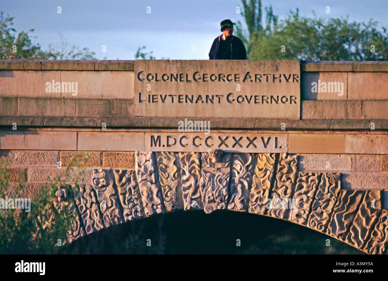The bridge at the town of Ross in Tasmania is one of Australia s finest ...