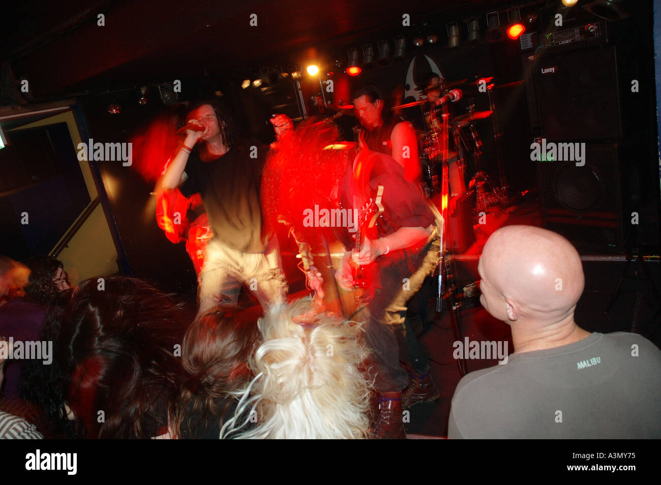 singer guitarist goth rock band Mythology dsc 5327 Stock Photo - Alamy