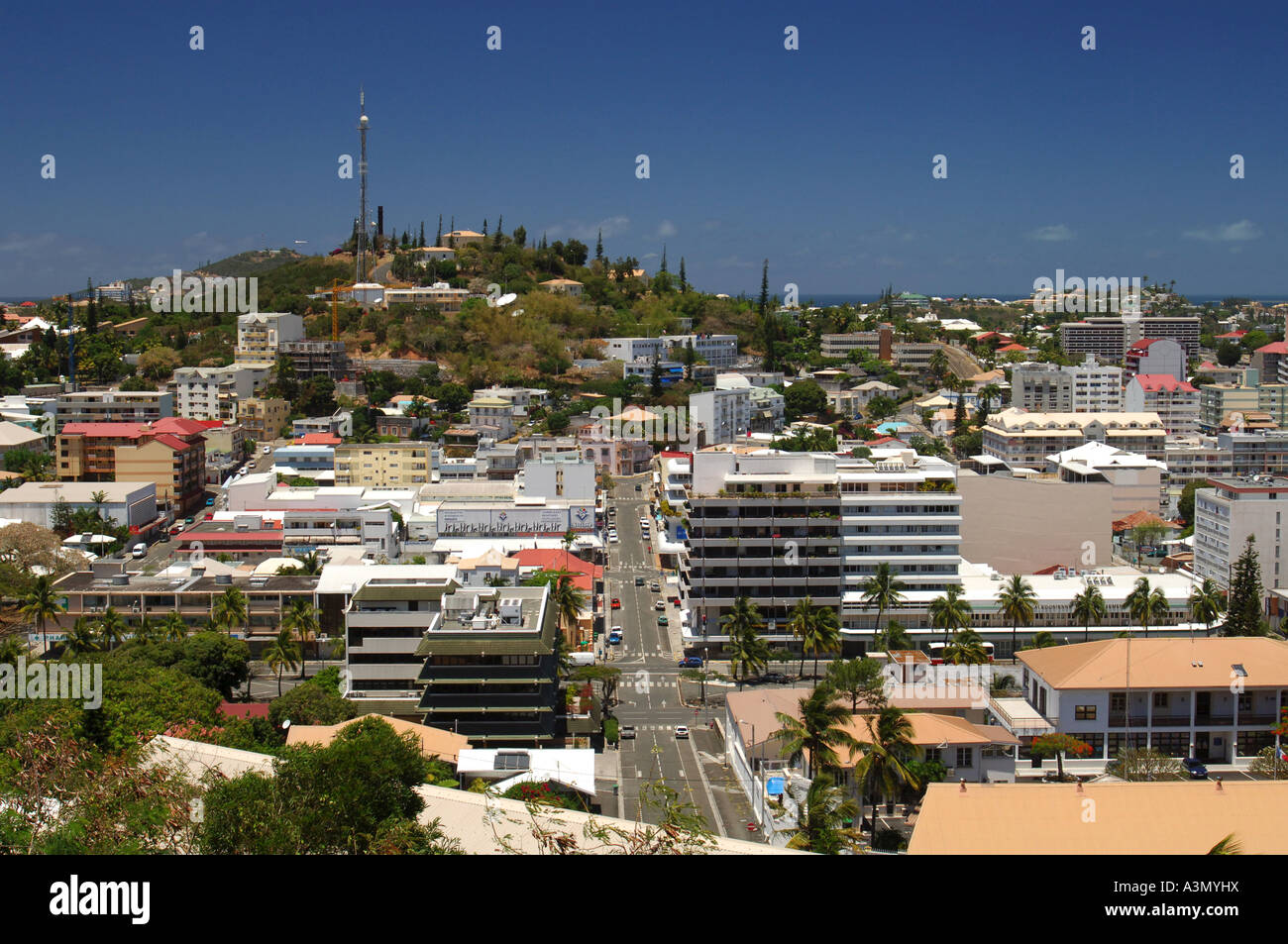 Noumea town in New Caledonia Stock Photo - Alamy