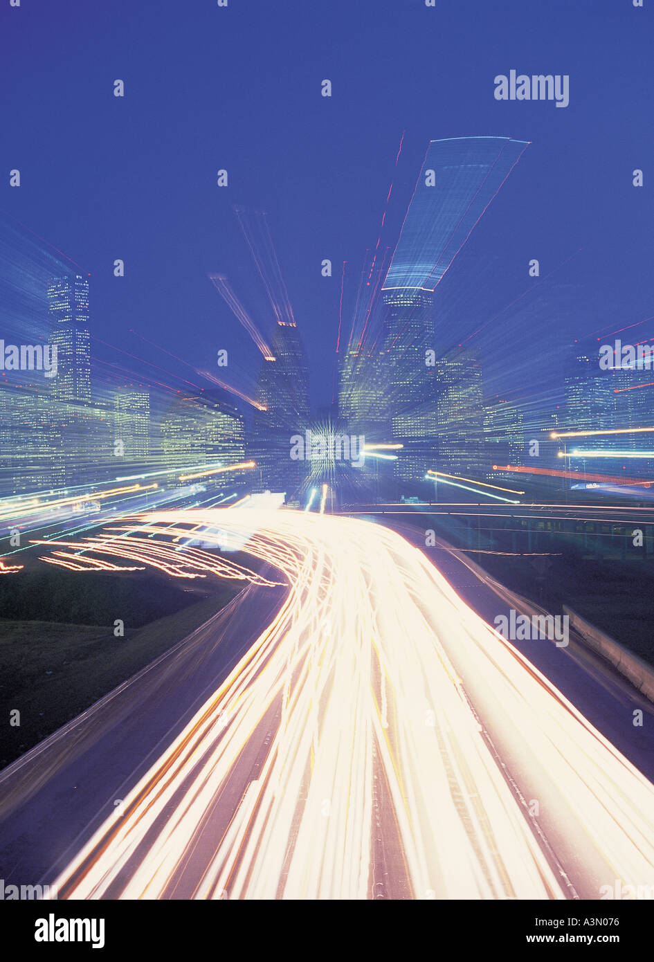 Road Architecture Highway Sky Building Stock Photo - Alamy