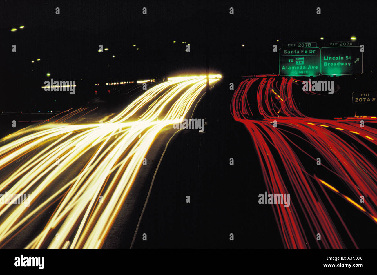 Road Highway Sign Stock Photo - Alamy
