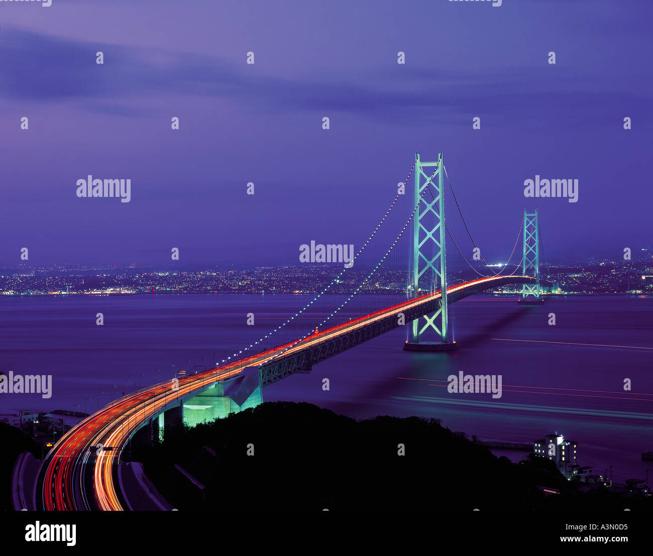 Architecture Bridge Landmarks Sky Sea Stock Photo - Alamy