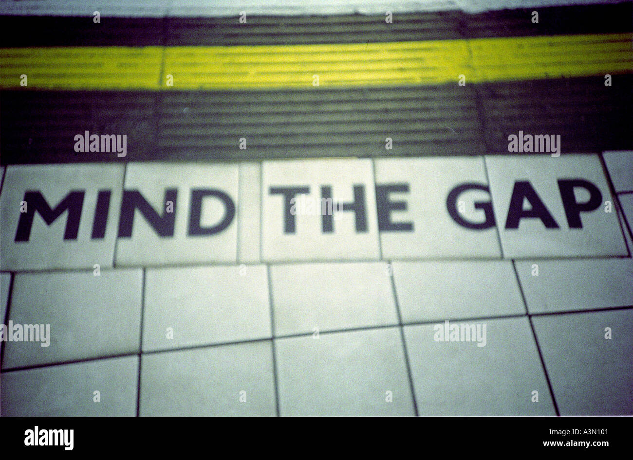 Mind the gap Stock Photo - Alamy