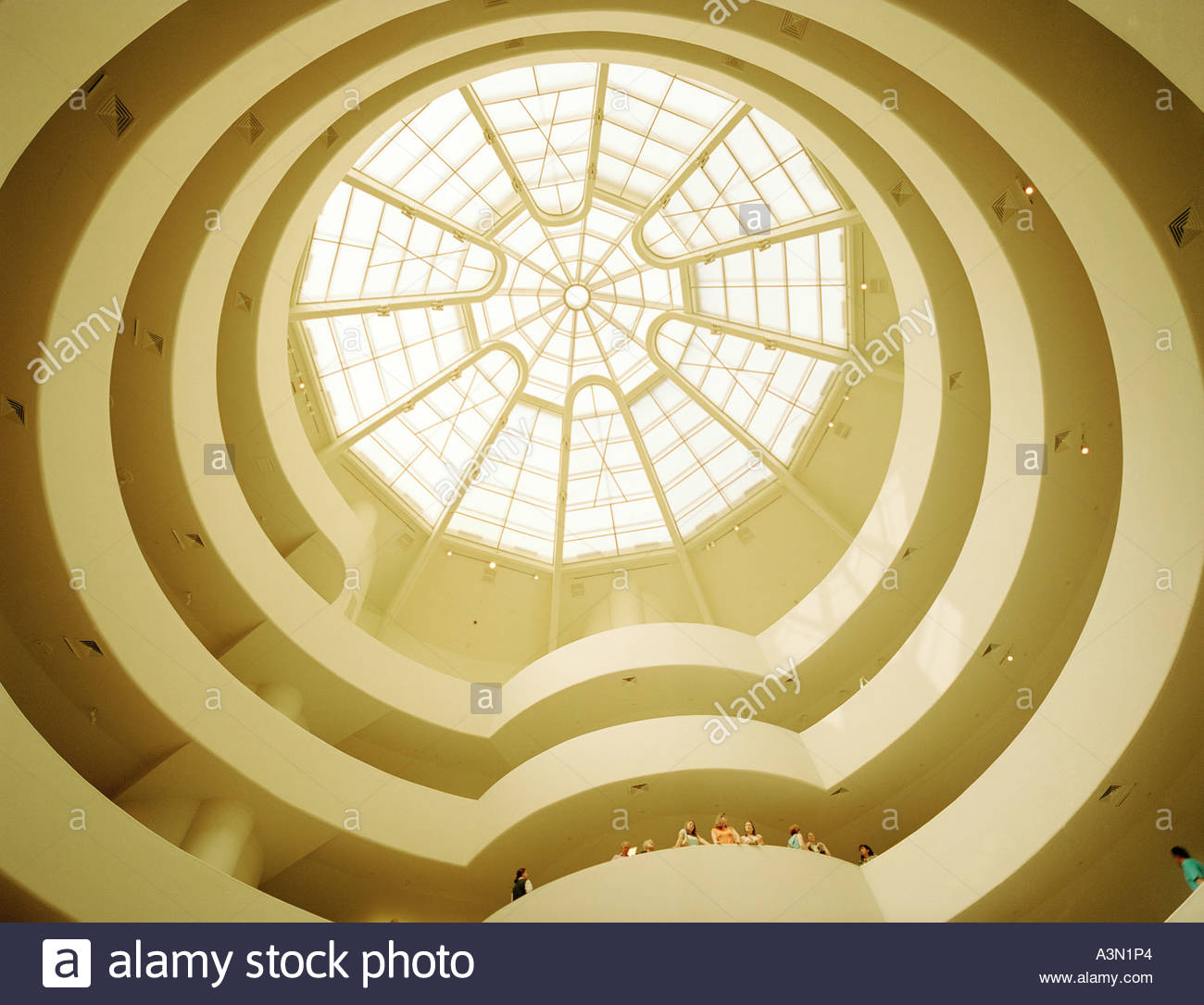 Museum Guggenheim Ceiling Inside High Resolution Stock Photography and Images - Alamy