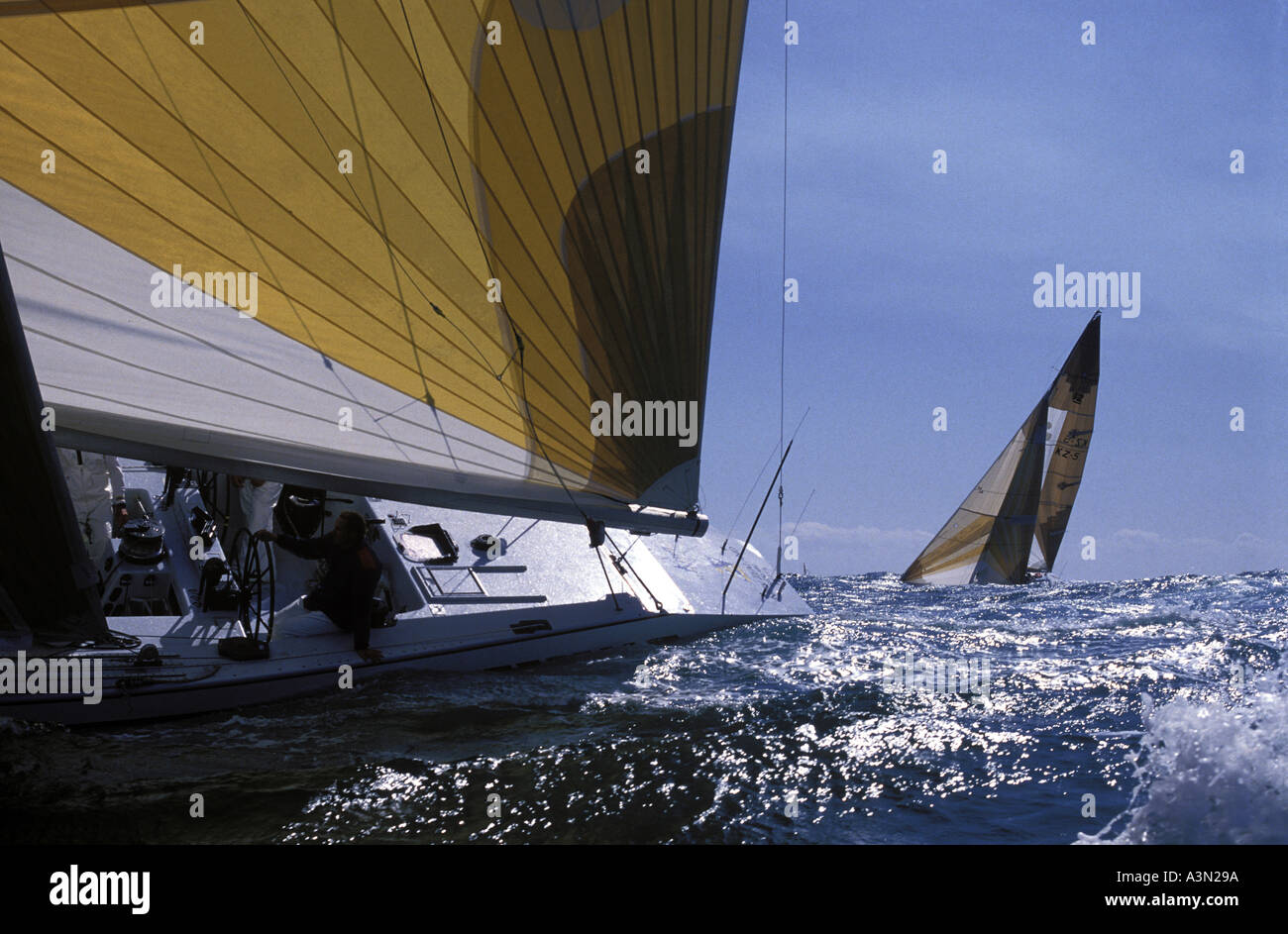12 metre yachts hi-res stock photography and images - Alamy