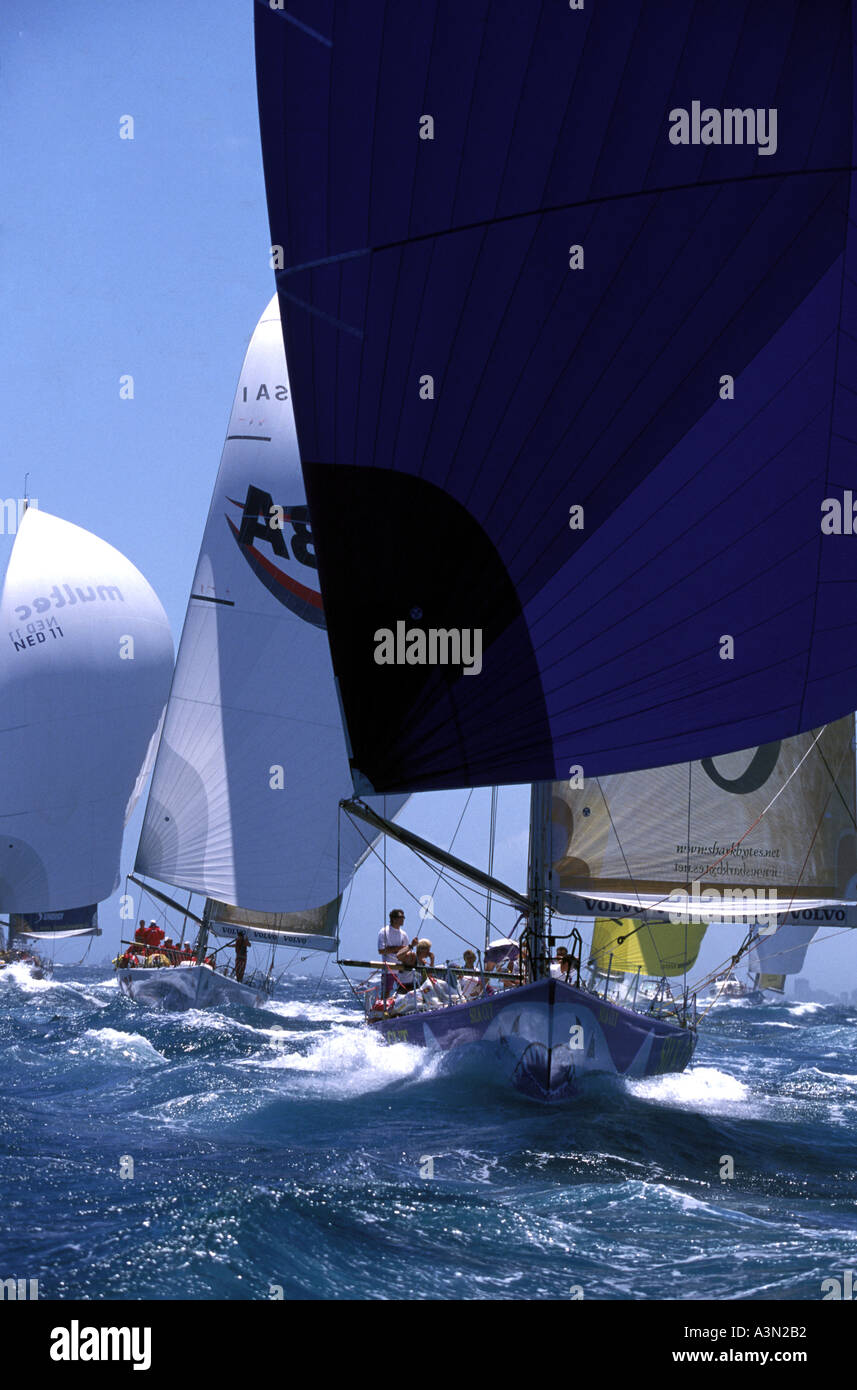 Fort Lauderdale restart Whitbread Round the World Race Stock Photo - Alamy