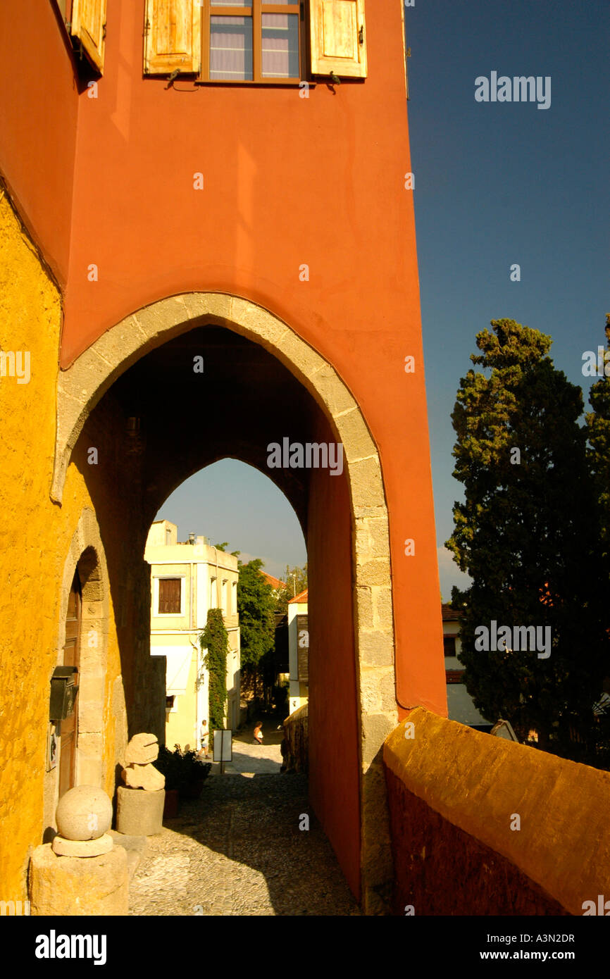 Old Town, Rhodes, Greece Stock Photo - Alamy
