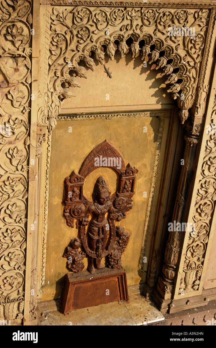Stone carving at Ram Nagar Durg, Varanasi, India Stock Photo - Alamy