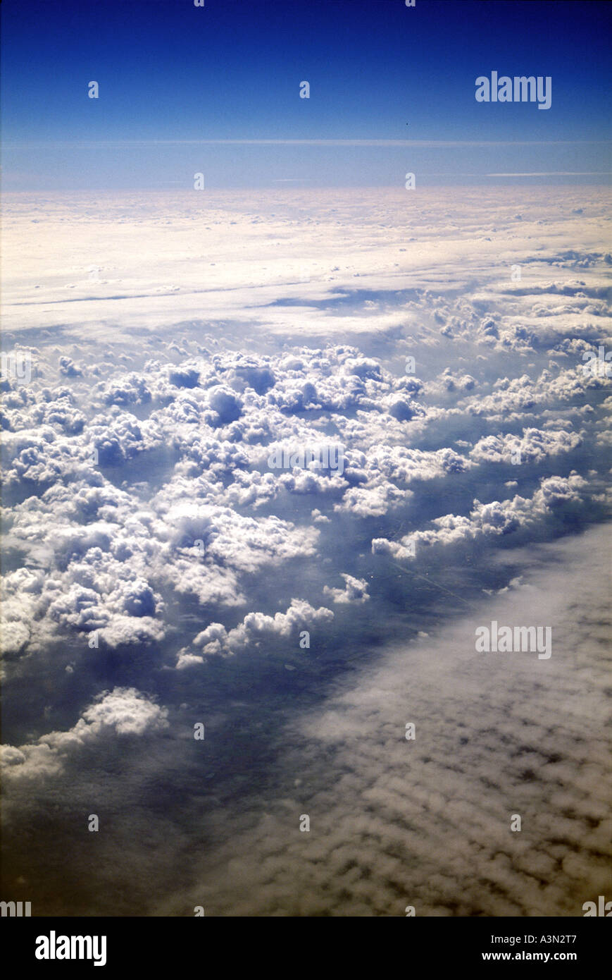 Flying above clouds endless hi-res stock photography and images - Alamy