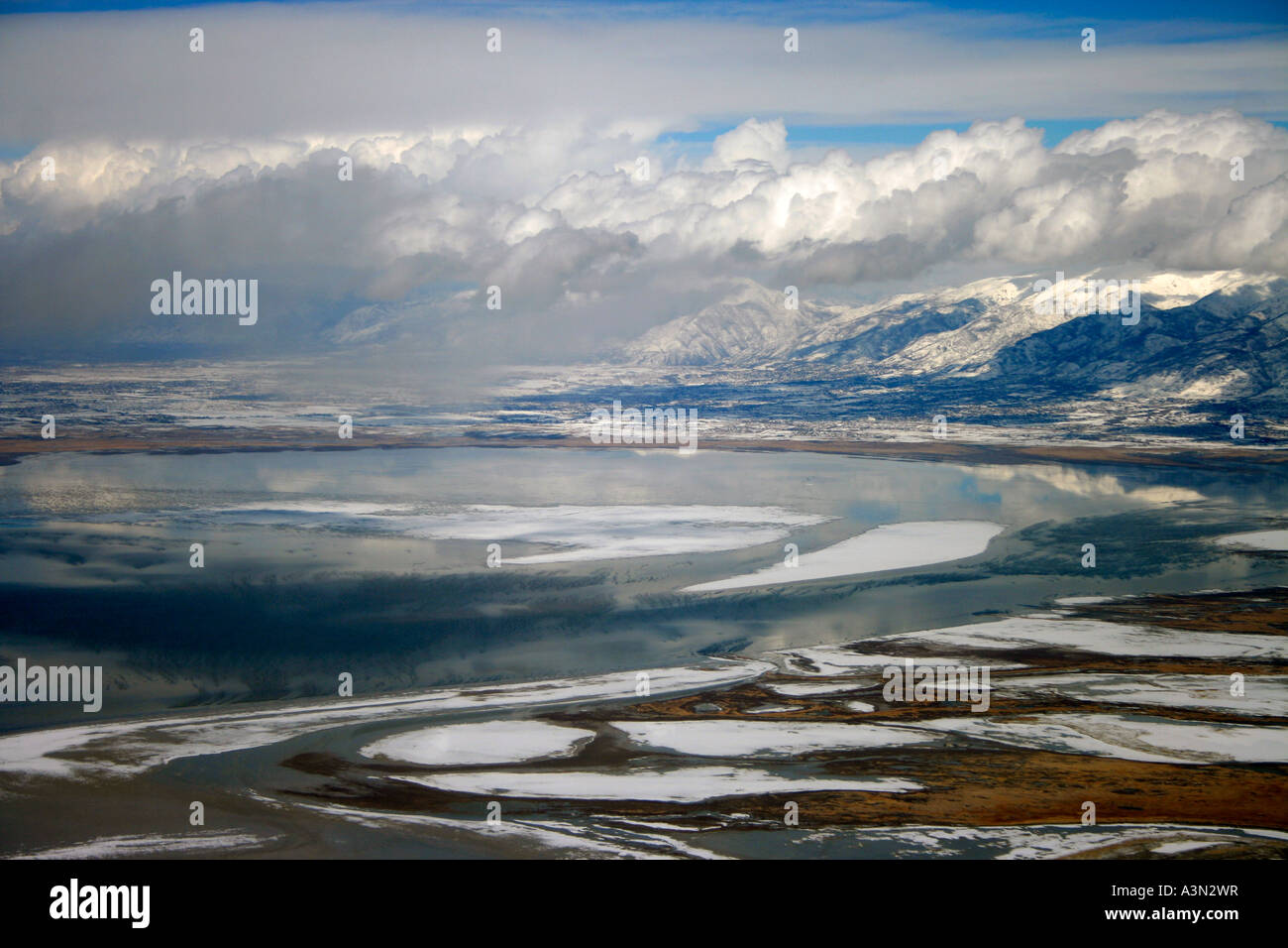 Great Salt Lake Utah Stock Photo - Alamy