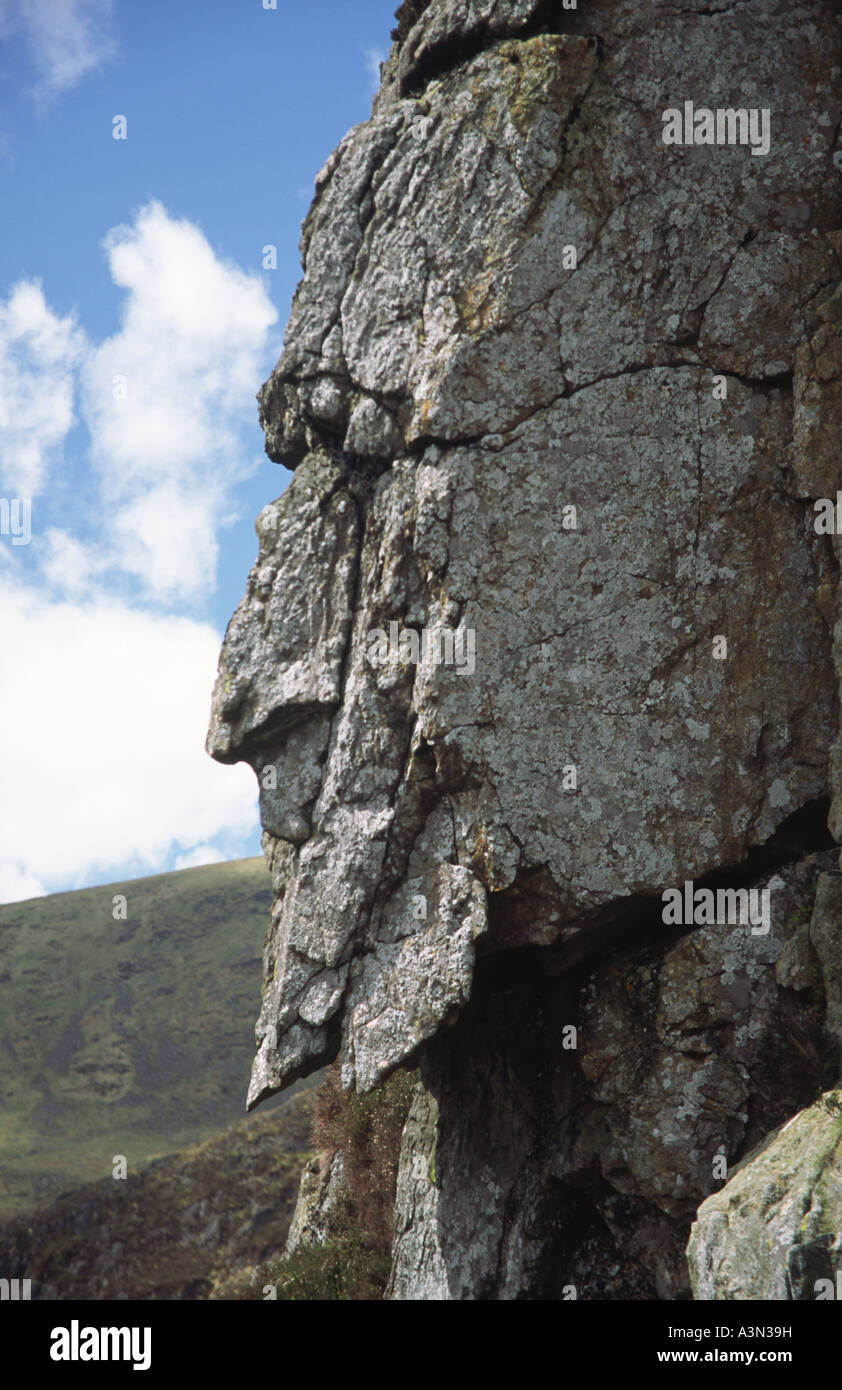 The Grey Man of the Merrick Galloway Hills Scotland UK Stock Photo - Alamy