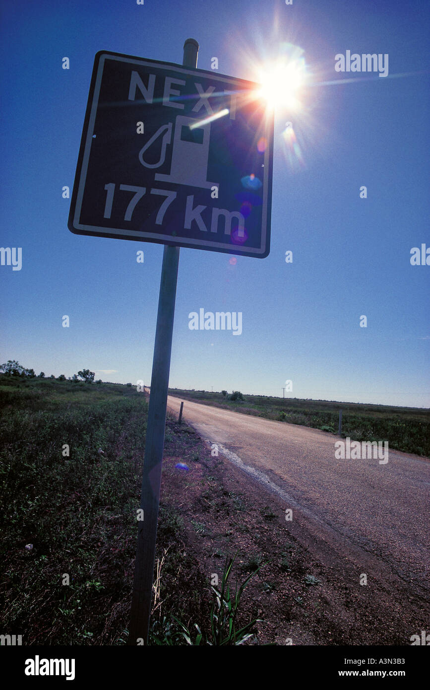 Road Sign Sky Sun Stock Photo - Alamy