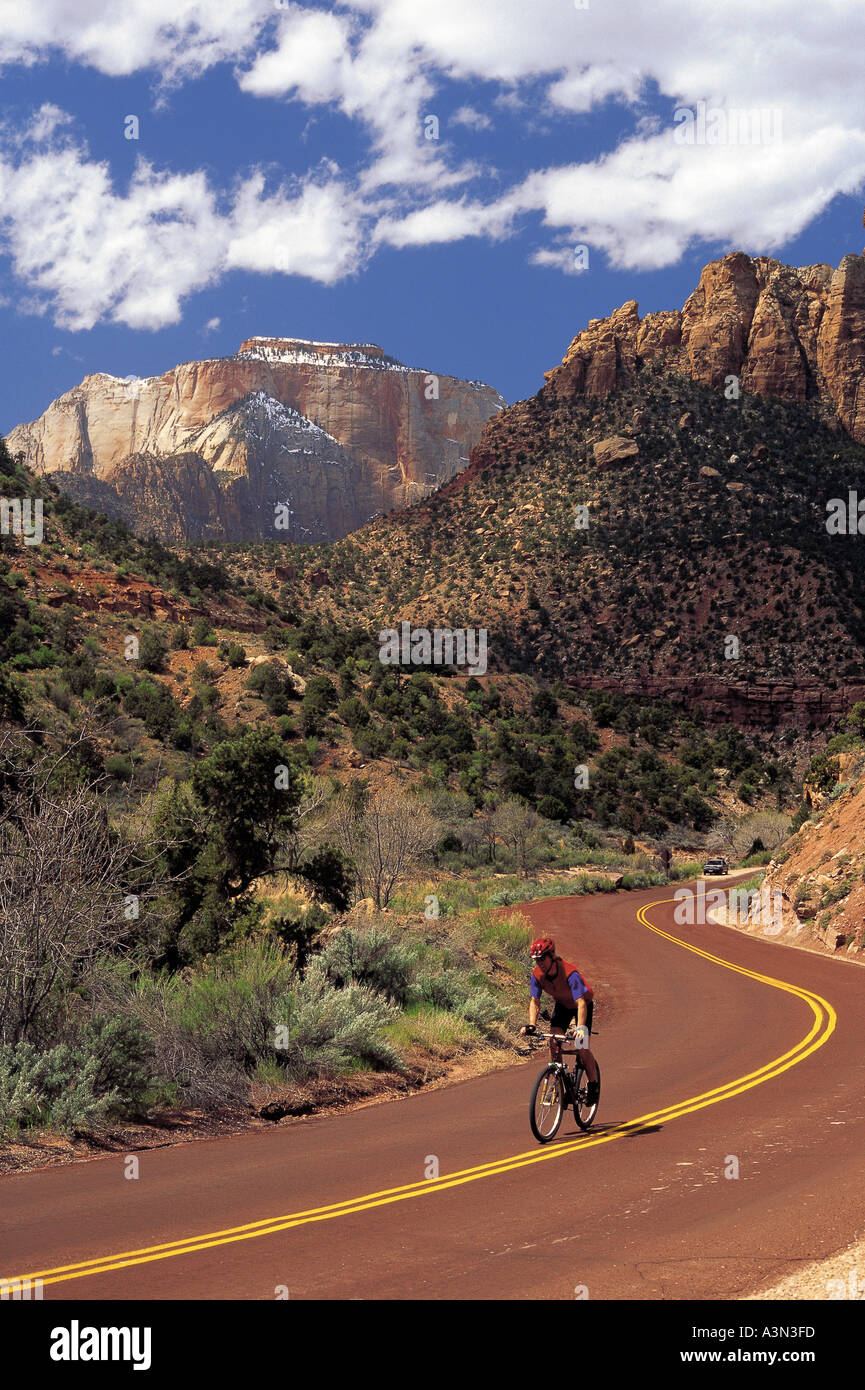 Road Transportation Sport Bicycle Sky Highway Cycling Mountains Clouds ...