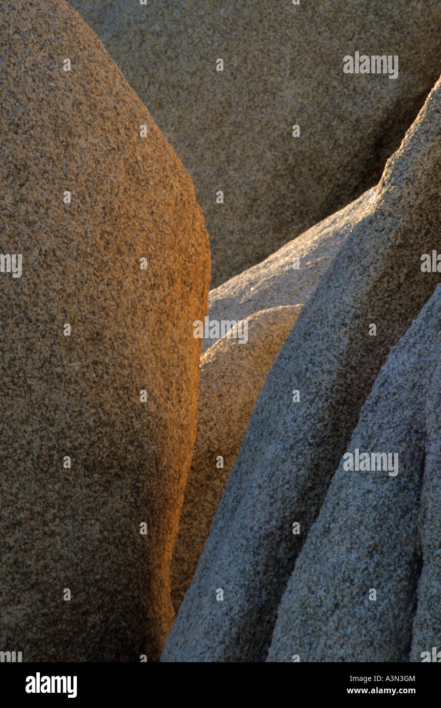 Sandstone formation, Joshua Tree National Park, California Stock Photo ...