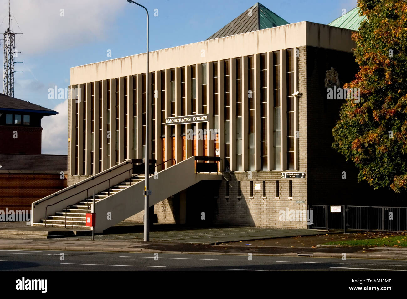 A picture of the Leyland Magistrate Courts in Leyland Lancashire ...