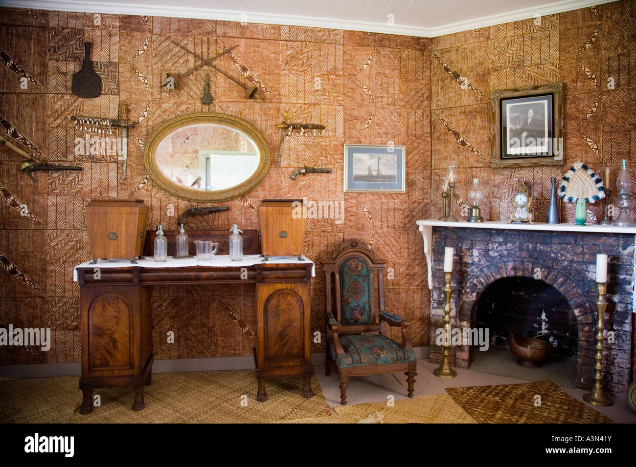 Robert louis stevenson museum samoa hi-res stock photography and images ...