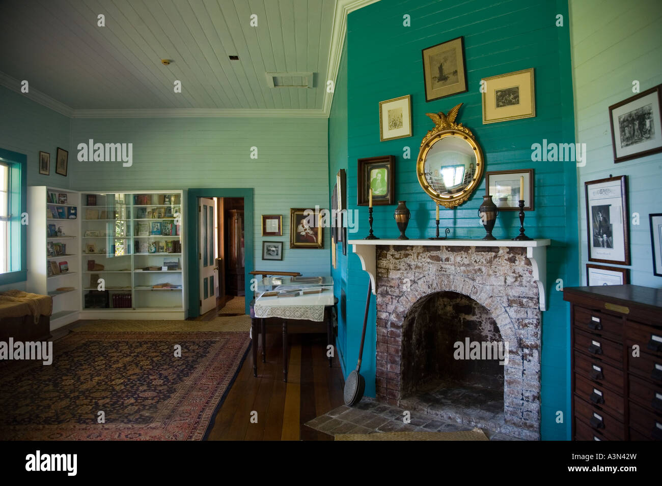 Robert Louis Stevenson s home Vailima Apia Upolu Western Samoa Stock ...